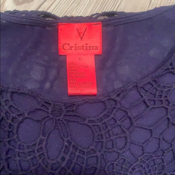 V Cristina | Dresses | V Cristina Crochet Boho Tunic Dress | Poshmark